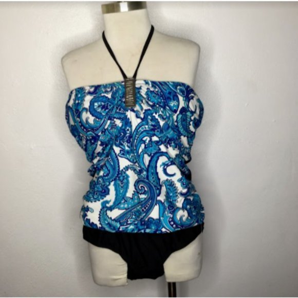 Cara Loona | Swim | Cara Loona Onepiece Swimwear Paisley Print ...